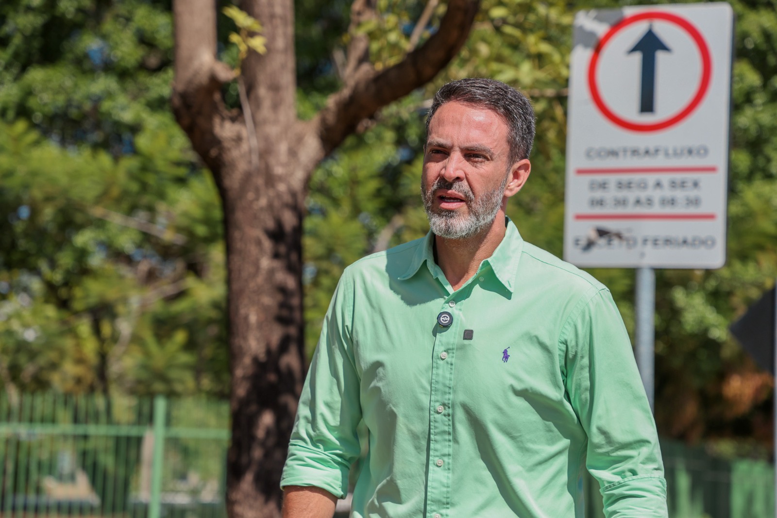 Prefeitura realiza melhorias nos semáforos reversíveis com o objetivo de ajudar a fluidez do ...